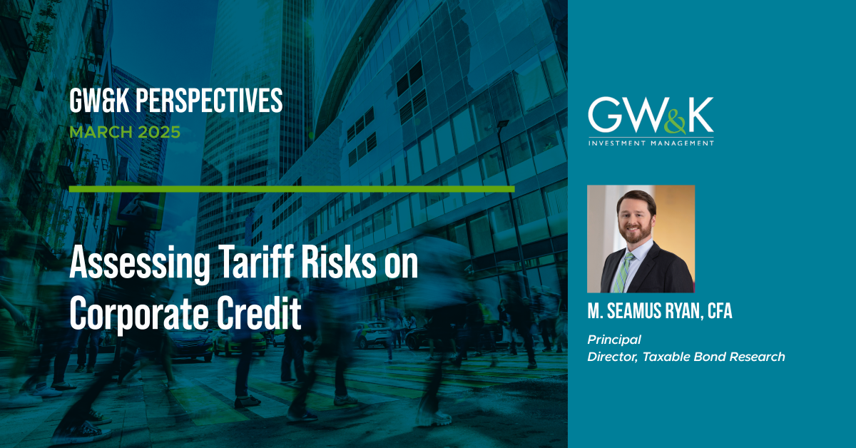 Assessing Tariff Risks On Corporate Credit - GW&K Investment Management